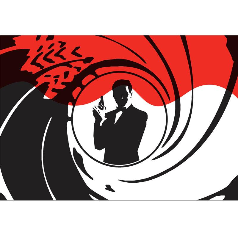 James Bond 007 Room Backdrop Display – Event Rentals